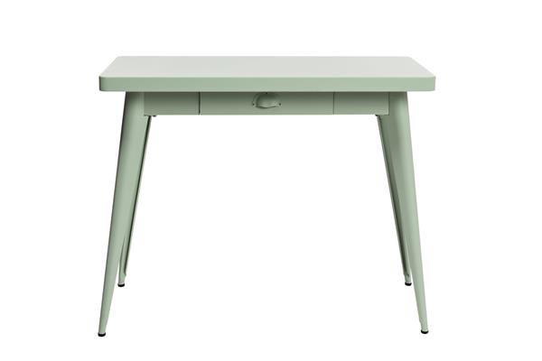 Console 55 avec tiroir vert anglais TOLIX Steel Design sas