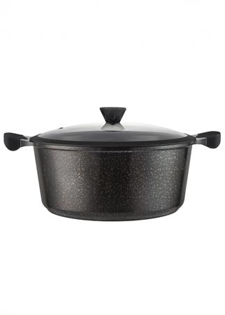 Cache-pot à suspendre en céramique crème et vieux rose H13