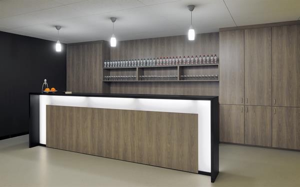 Comptoir de restaurant DEWIL architectes photo n°15